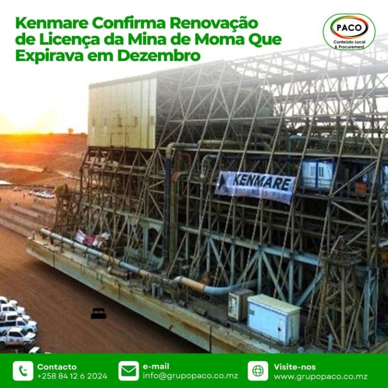Kenmare Confirma Renovação de Licença na Mina de Moma Que Expirava em ...